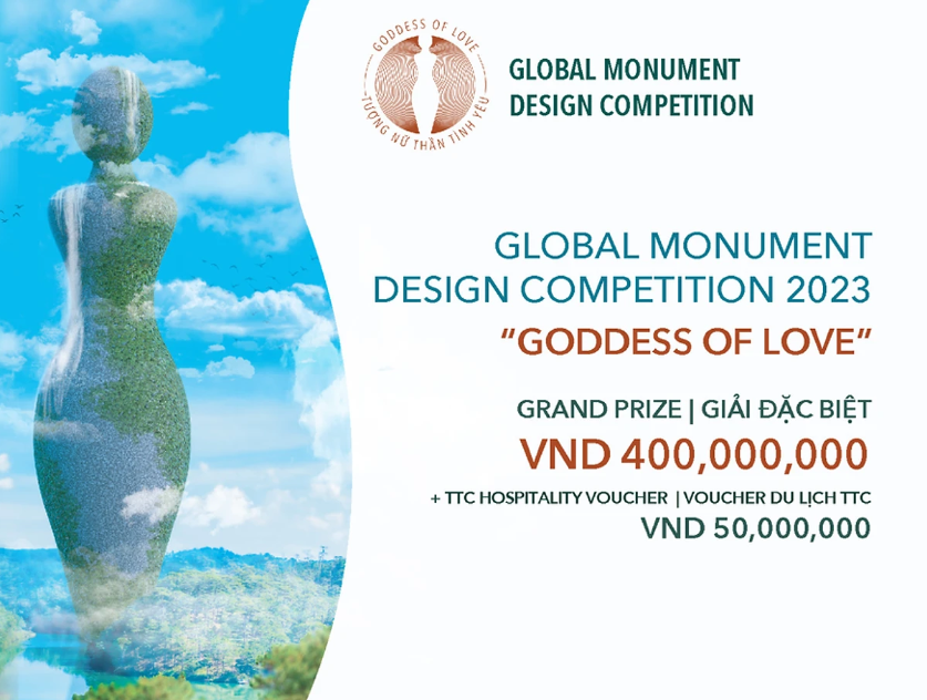Global Monument Design Competition "Goddess of Love" - 比賽 - 獎金獵人