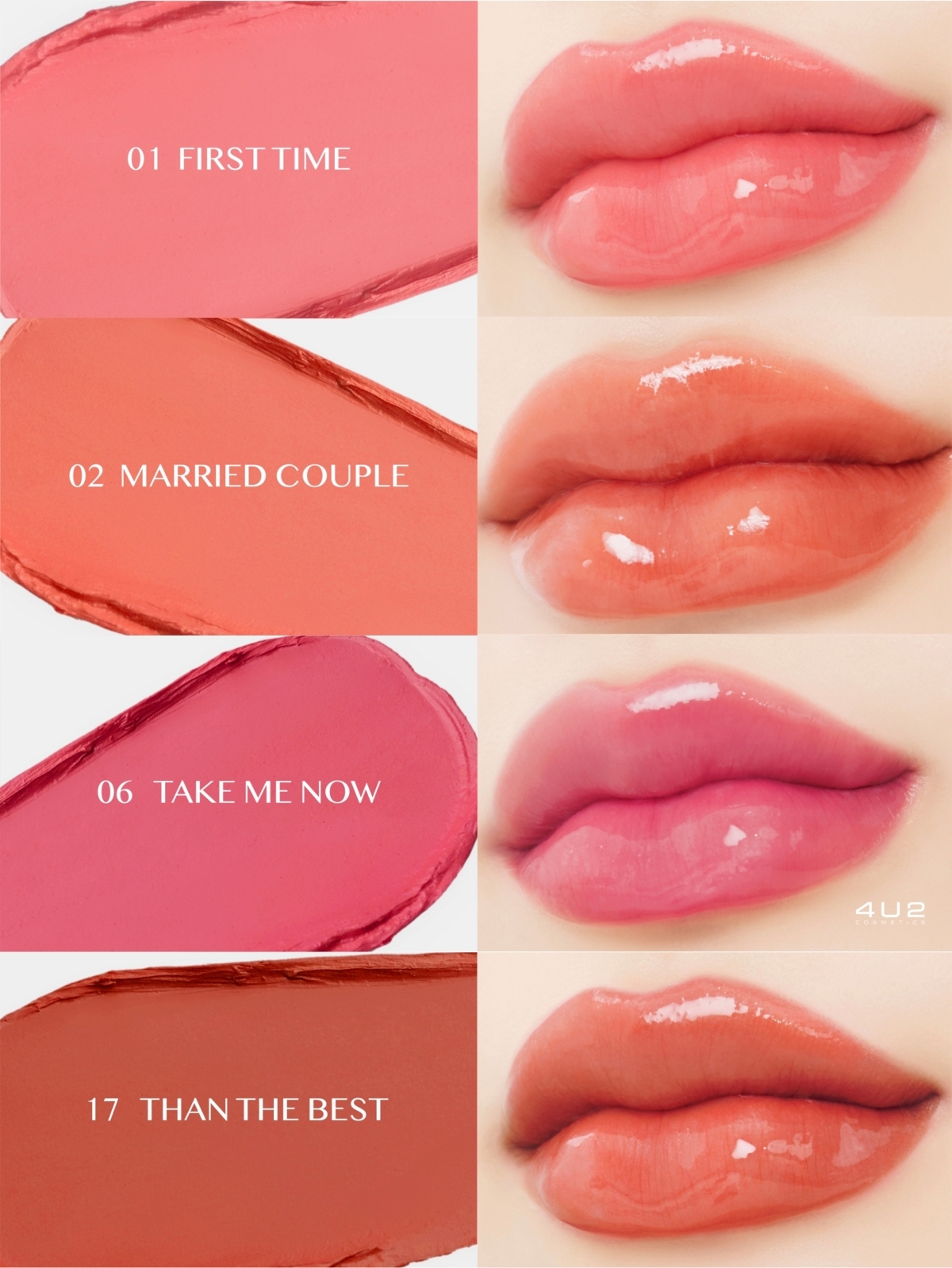 泰國開架彩妝品牌4U2雙頭唇膏推新品「持色水潤柔霧兩用唇膏」完全是香奈兒雙頭唇釉平替款！ - 文章 - Dream & Hunter - 獎金獵人