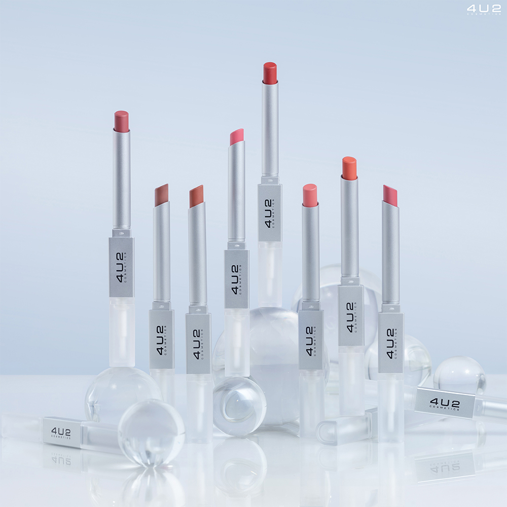 泰國開架彩妝品牌4U2雙頭唇膏推新品「持色水潤柔霧兩用唇膏」完全是香奈兒雙頭唇釉平替款！ - 文章 - Dream & Hunter - 獎金獵人